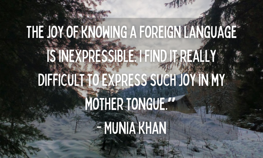 Importance of having an objective while learning a new language ...